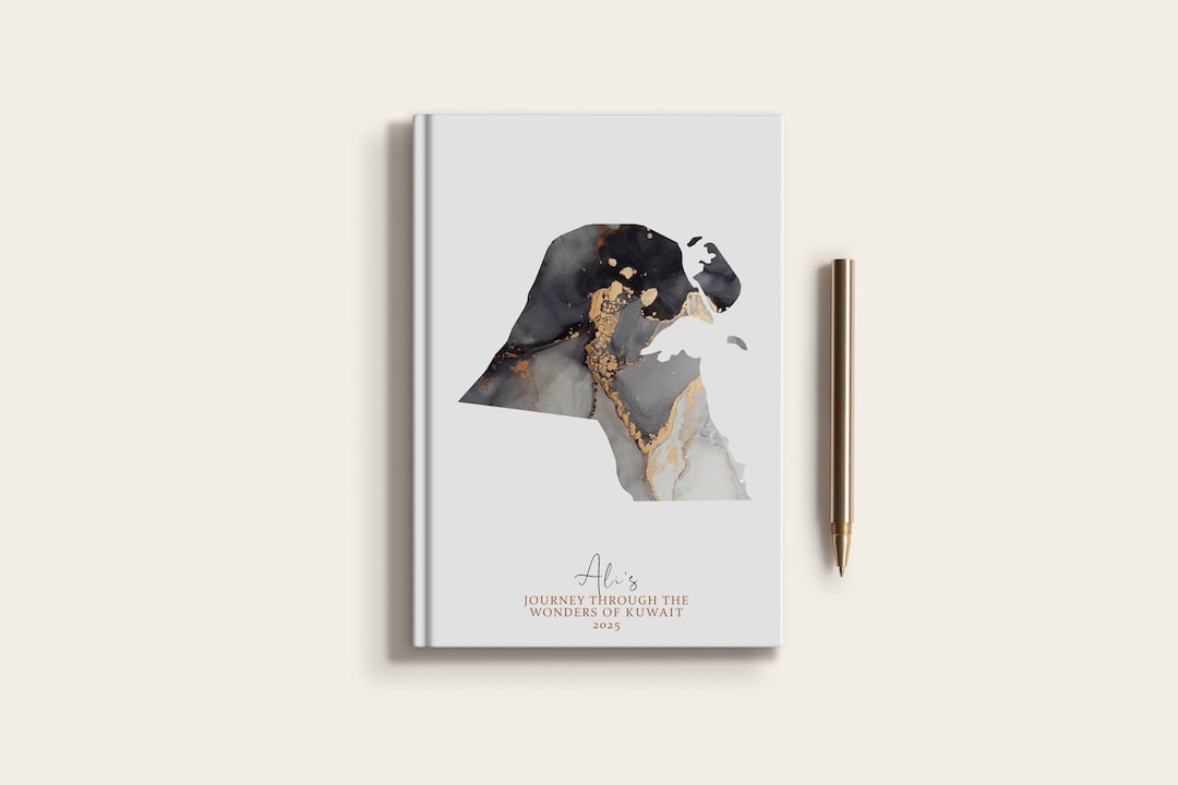 Kuwait Travel Journal Personalised Travel Diary Notebook Country Kuwait ...