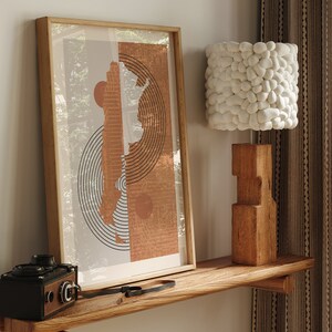 Boho Argentina Map | Mid Century Argentina Wall Art Print - Etsy