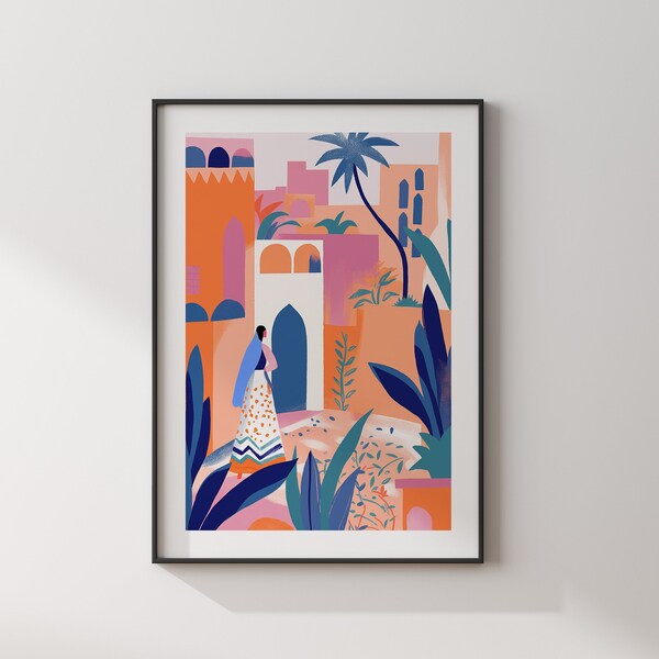 Moroccan Print - Etsy UK