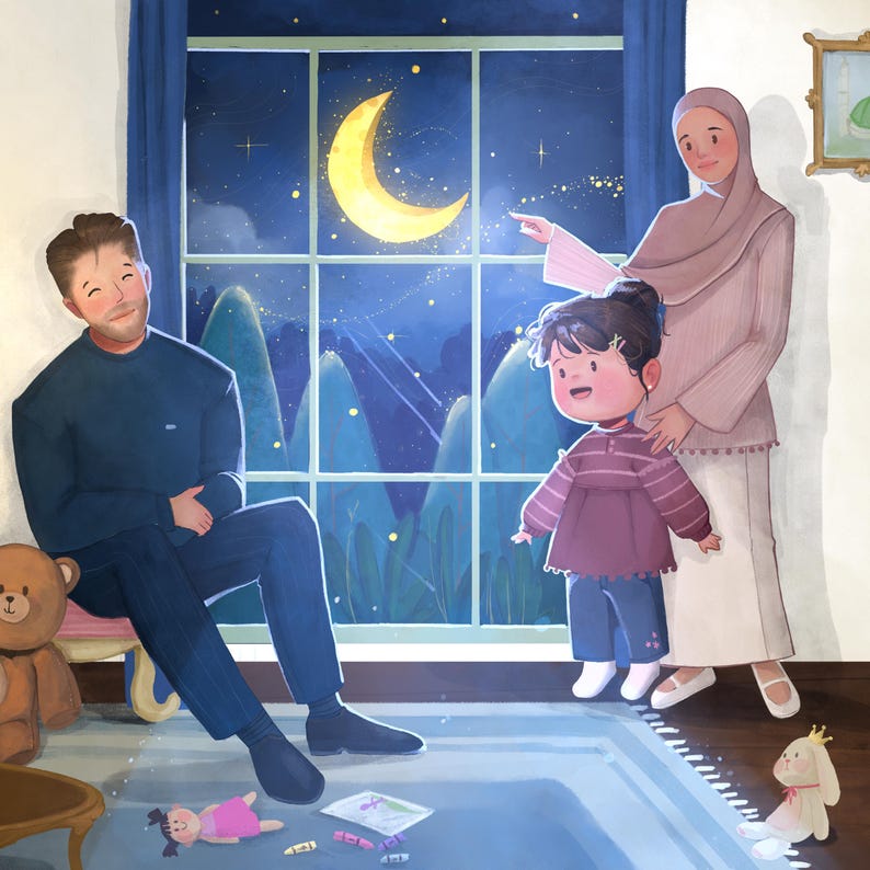 Personalised Ramadan Book for Kids | My First Ramadan Adventure | Hand ...