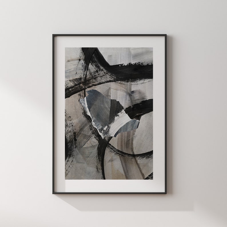 Saudi Arabia Map Black & Grey Abstract Painting Map of Saudi - Etsy