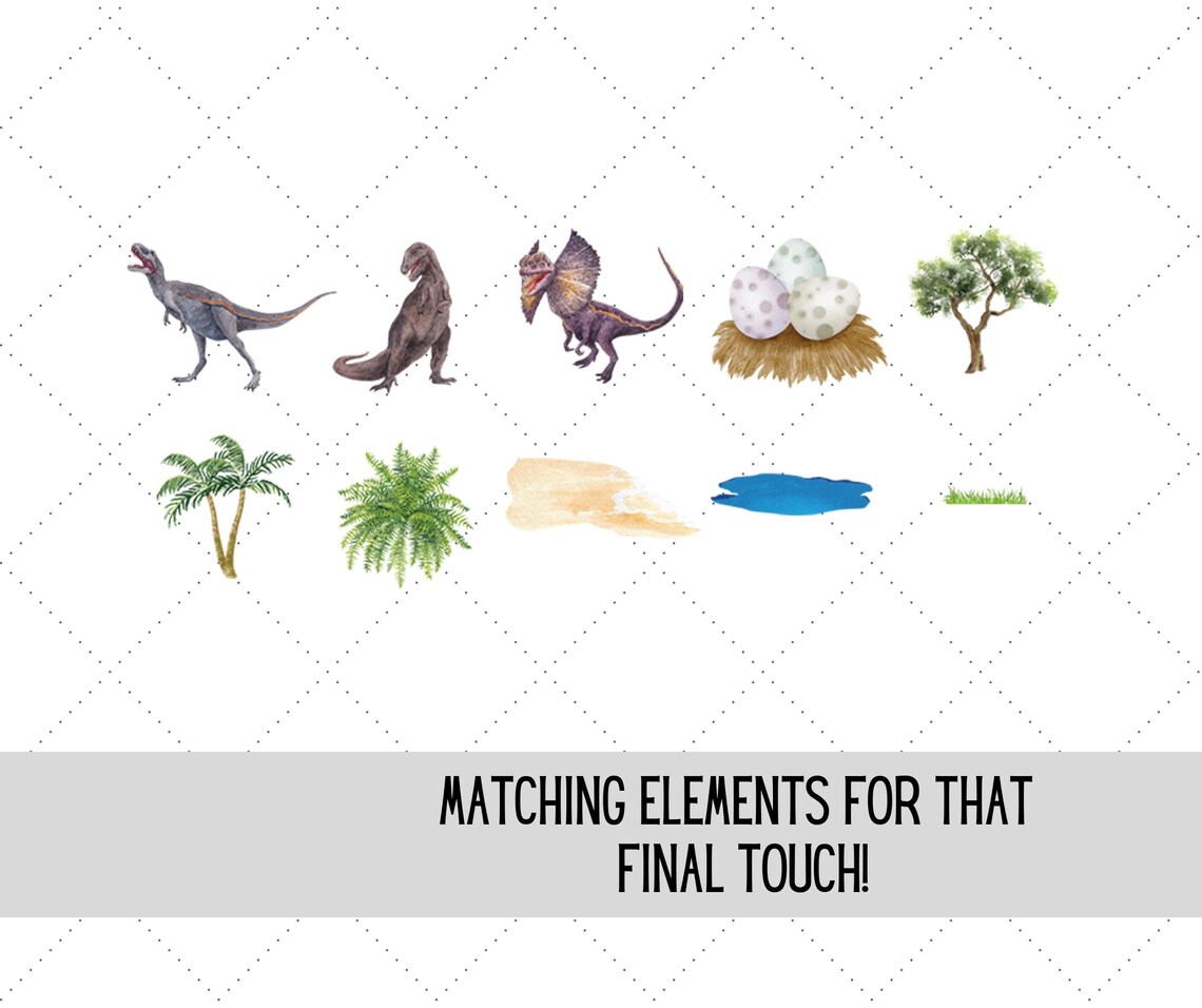 Dinosaur Alphabet PNG Font Bundle, Watercolor Dino Letters Alpha Font ...