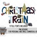 Christmas Train Alphabet PNG Font Bundle, North Pole Letters Alpha Font ...
