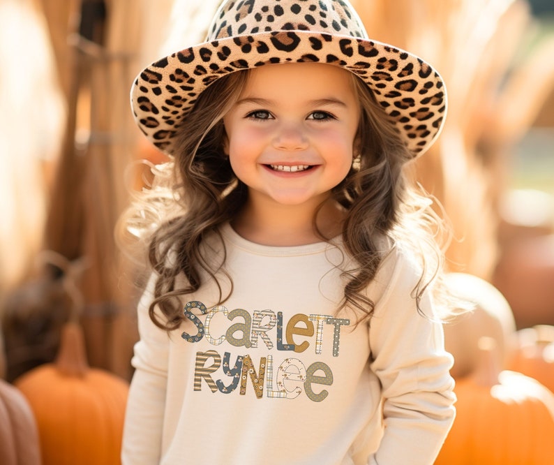 Fall Floral Boho Alphabet PNG Font Bundle, Cute Flower Alpha Font ...