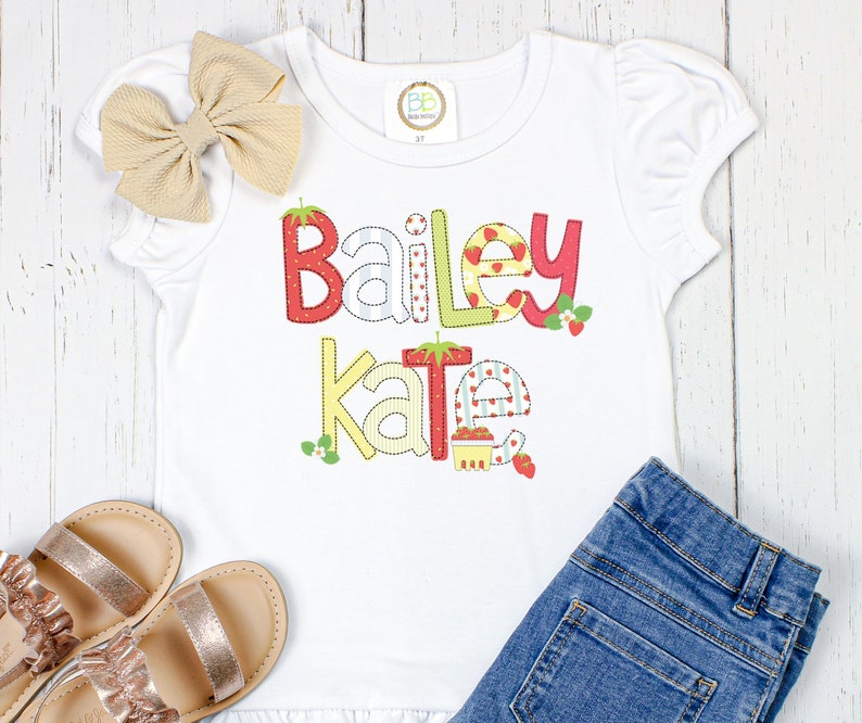 Cute Strawberry Alphabet PNG Font Bundle, Cute Berry Alpha Font, Summer ...