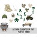 Army Military Alphabet PNG Font Bundle, Toy Soldier Alpha Font ...