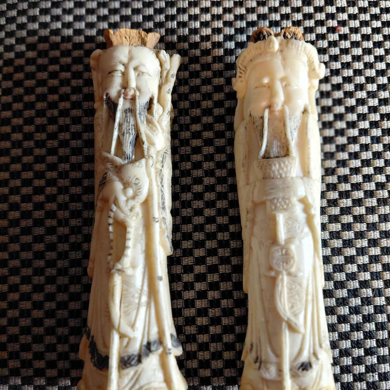 Chinese Carved Bone - Etsy