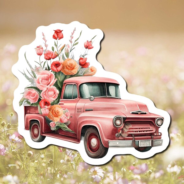 Farm Truck Stickers - Etsy