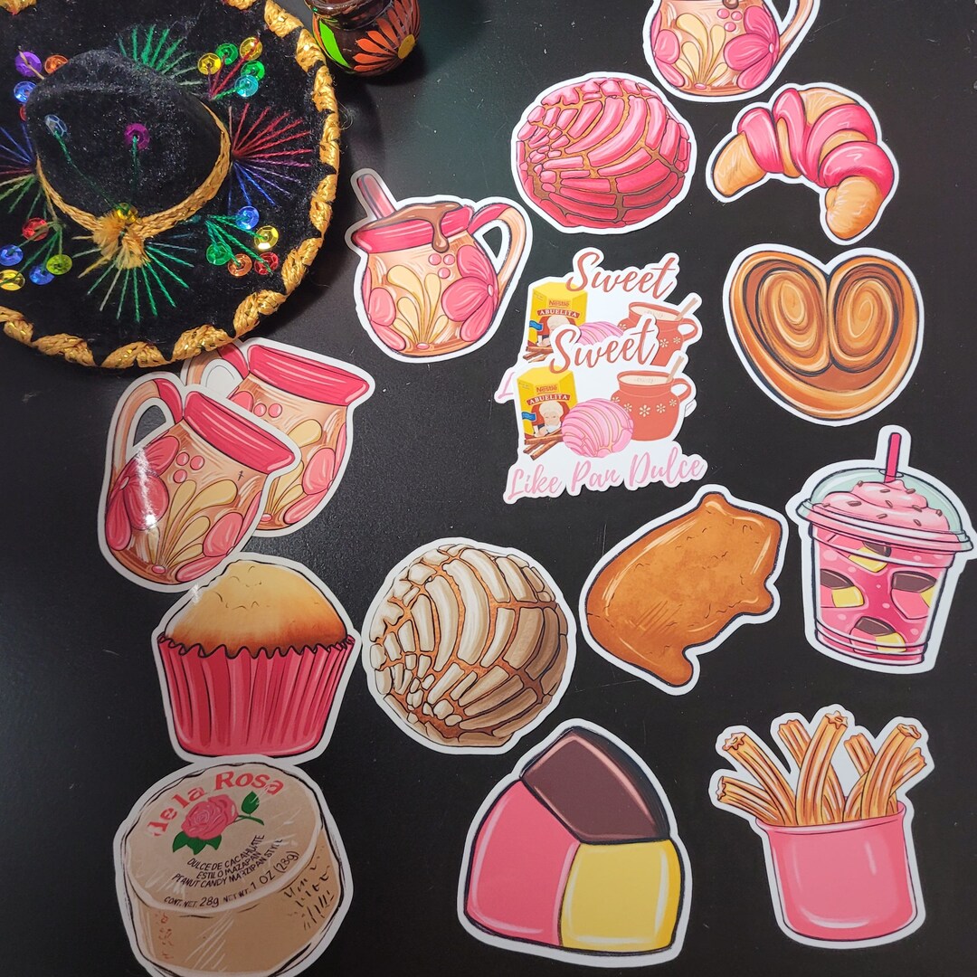 Pan Dulce Water Resistant Vinyl Sticker/ Sweet Bread Sticker. - Etsy