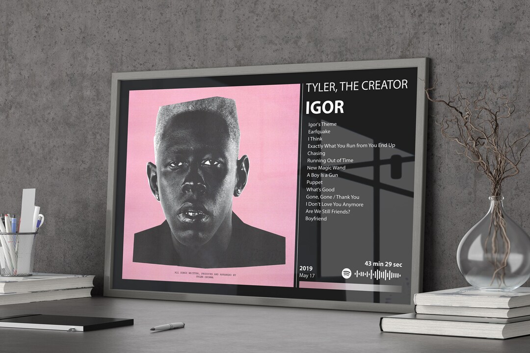 Tyler, the Creator Igor Poster Tyler, the Creator Poster Album Cover ...