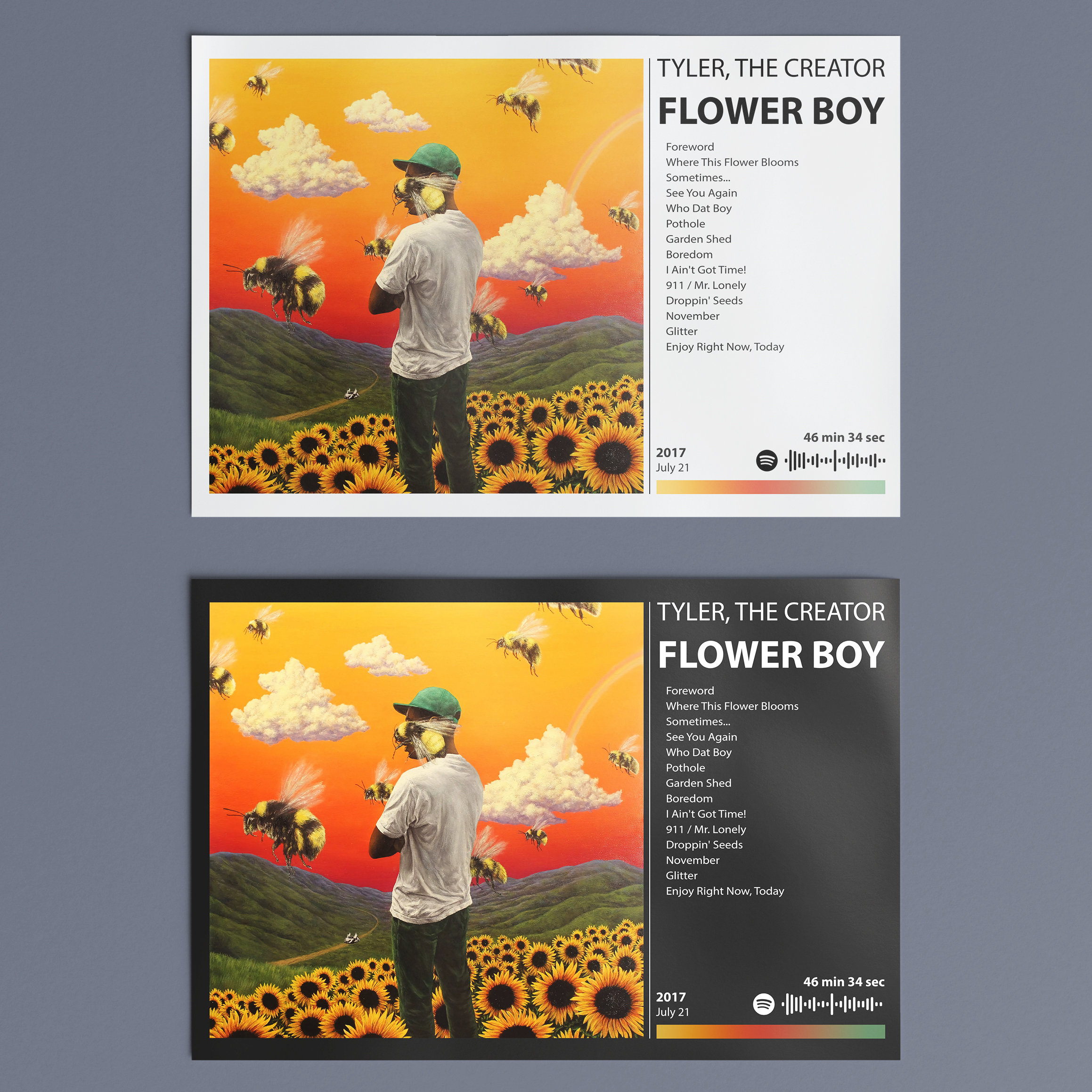 Tyler, the Creator Flower Boy Poster Tyler, the Creator Poster Album ...