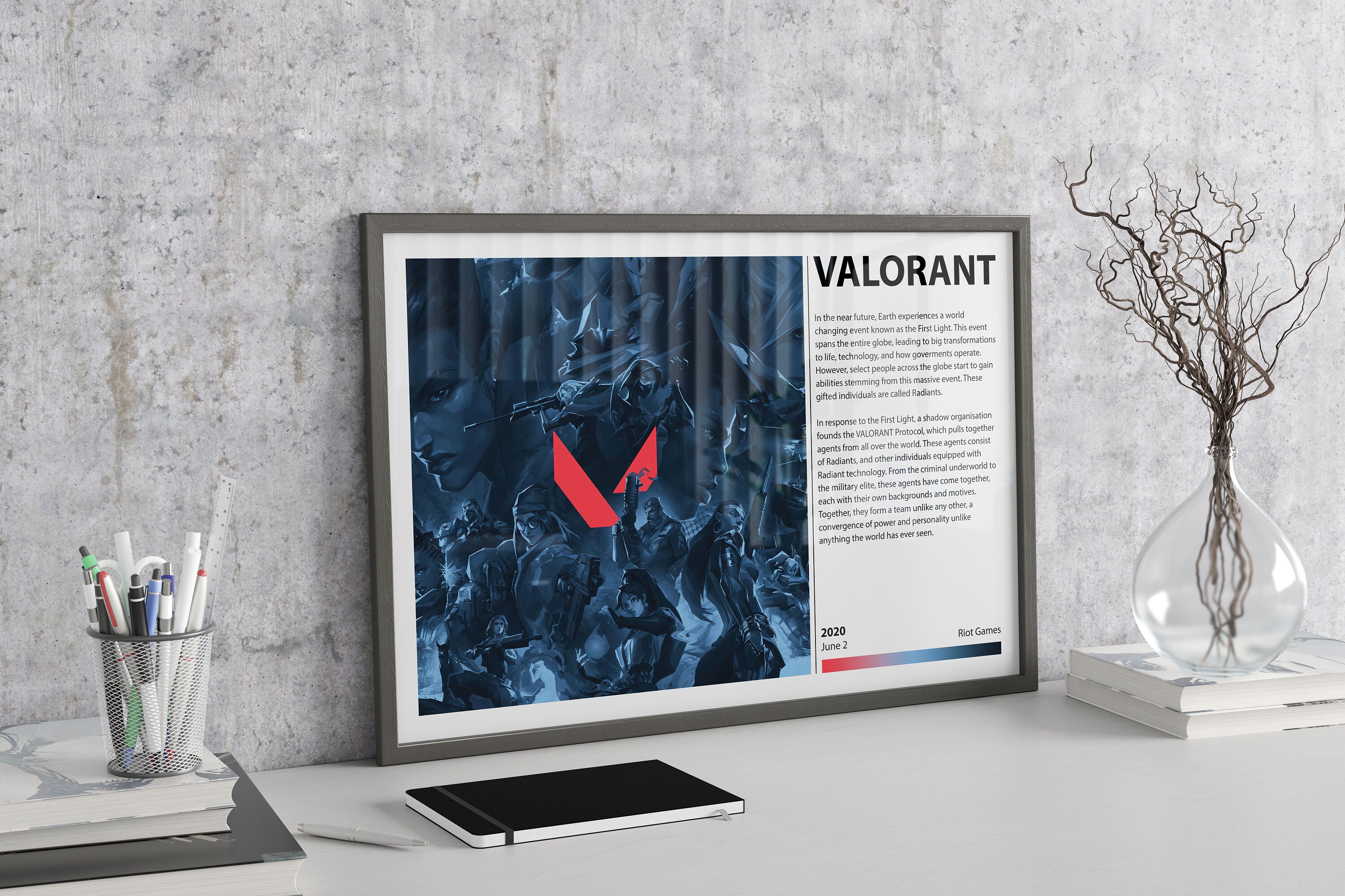 Valorant Poster Gaming Poster Gaming Room Wall Décor Gift for Him or ...