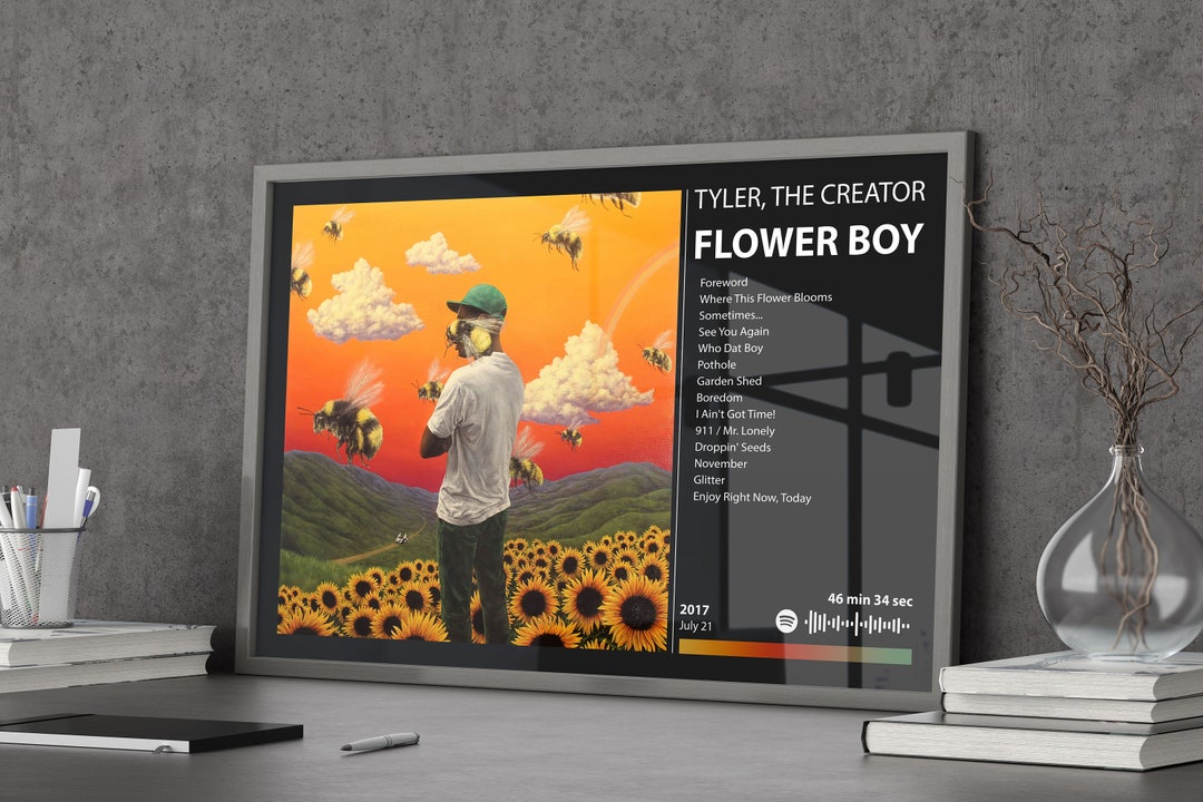 Tyler, the Creator Flower Boy Poster Tyler, the Creator Poster Album ...