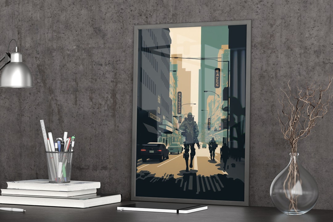 Streets of Tarkov, Escape From Tarkov Poster, EFT Wall Art Digital ...