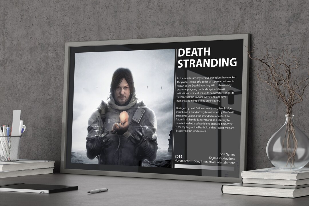 Death Stranding Poster Gaming Poster Gaming Room Wall Décor Gift for ...