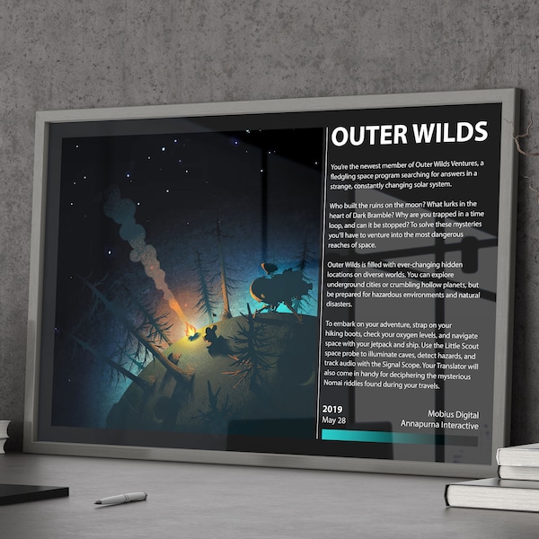 Outer Wilds Poster - Etsy