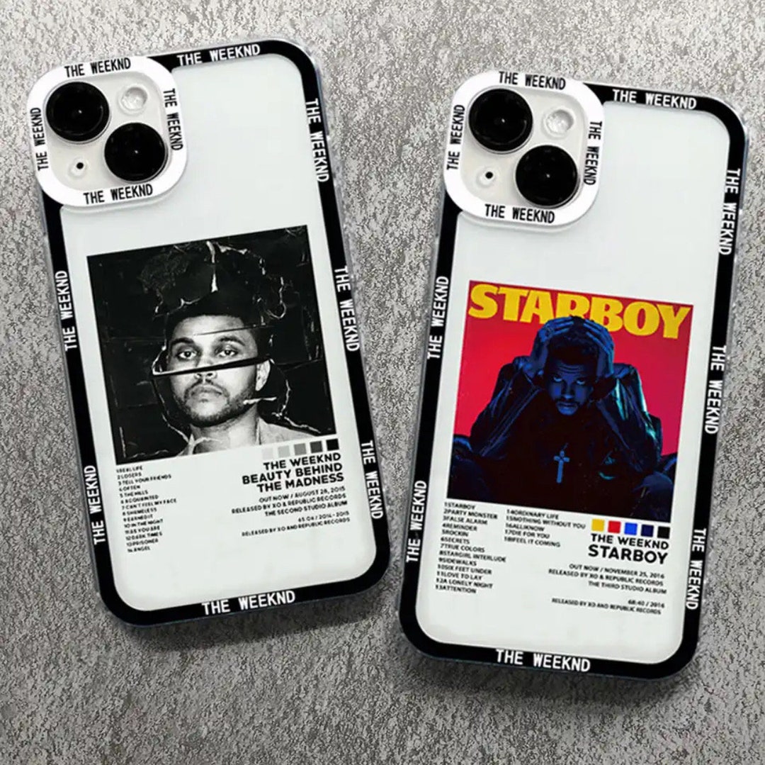 The Weeknd Phone Case, iPhone Phone Case, Phone Case Rapper, Hip Hop ...