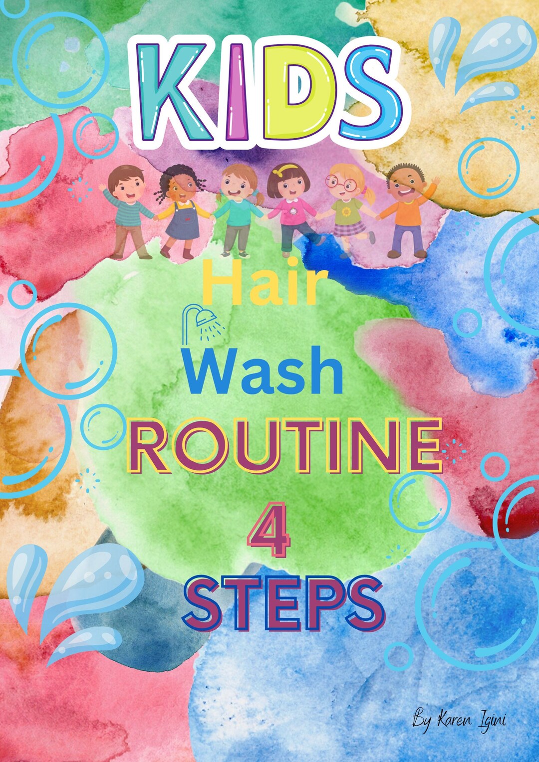 Hair Care Template | Hair Care Guide | Hair Salon Care Guide Card ...