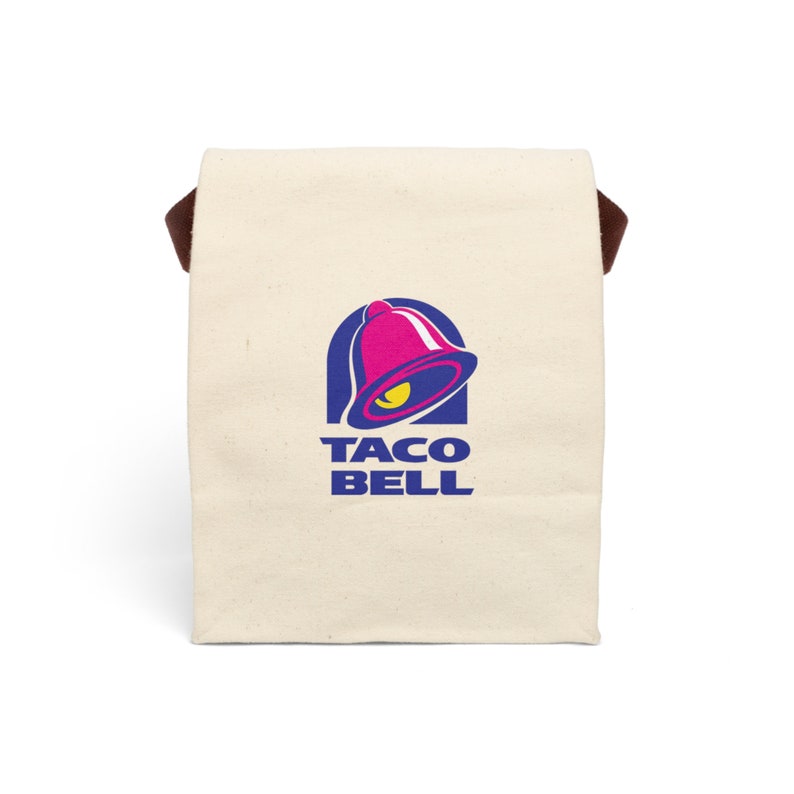 Taco Bell Canvas Retro Lunch Bag - Etsy