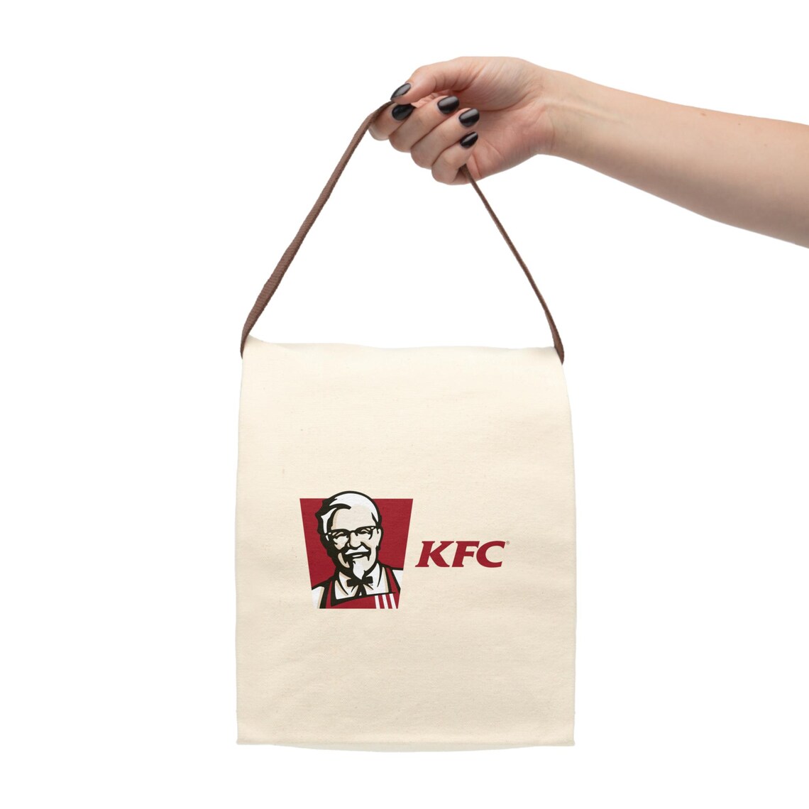 KFC Canvas Lunch Bag With Strap - Etsy