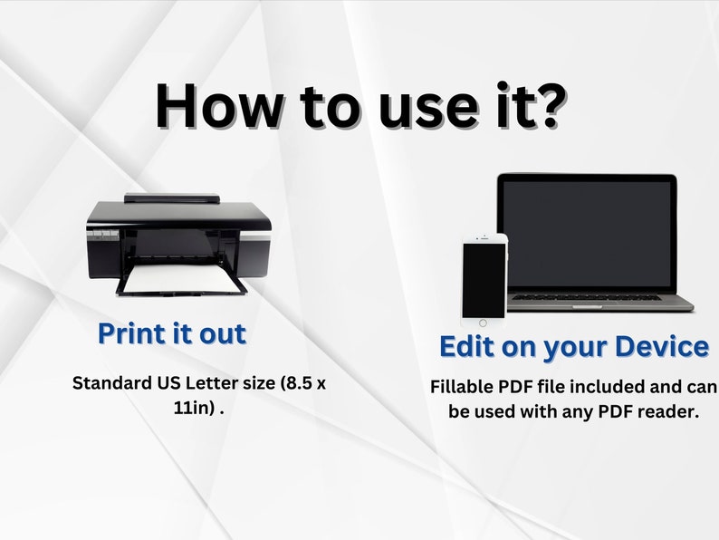 6-page Basic Rental Agreement Printable Bundle | Rental Lease Agreement ...