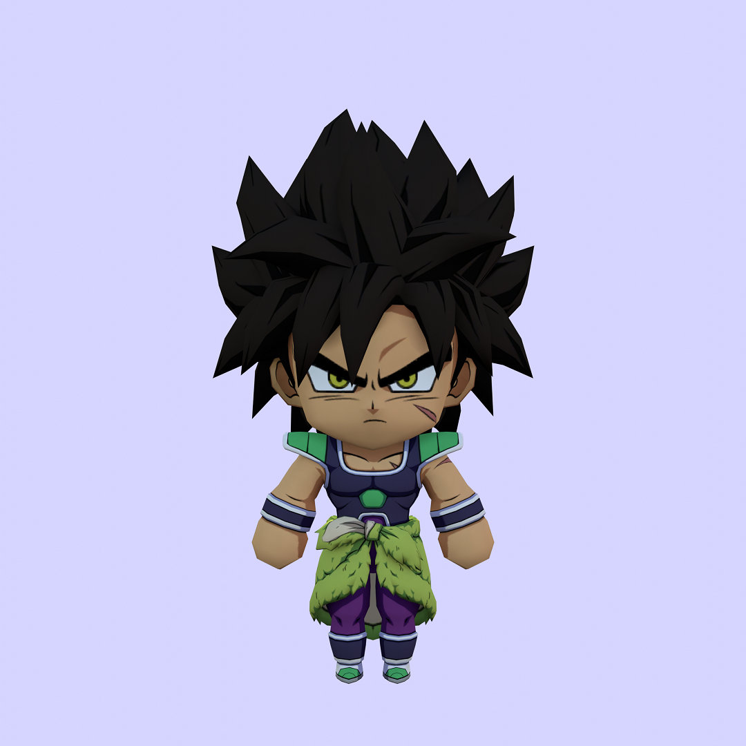 Broly Dragon Ball Super ChiBi-Z - Etsy México