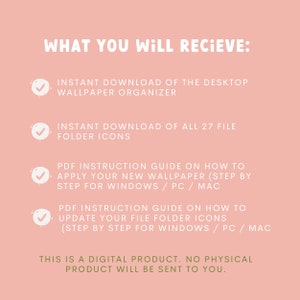 Color Block Desktop Organizer Wallpaper Aesthetic Mac Desktop Organize ...