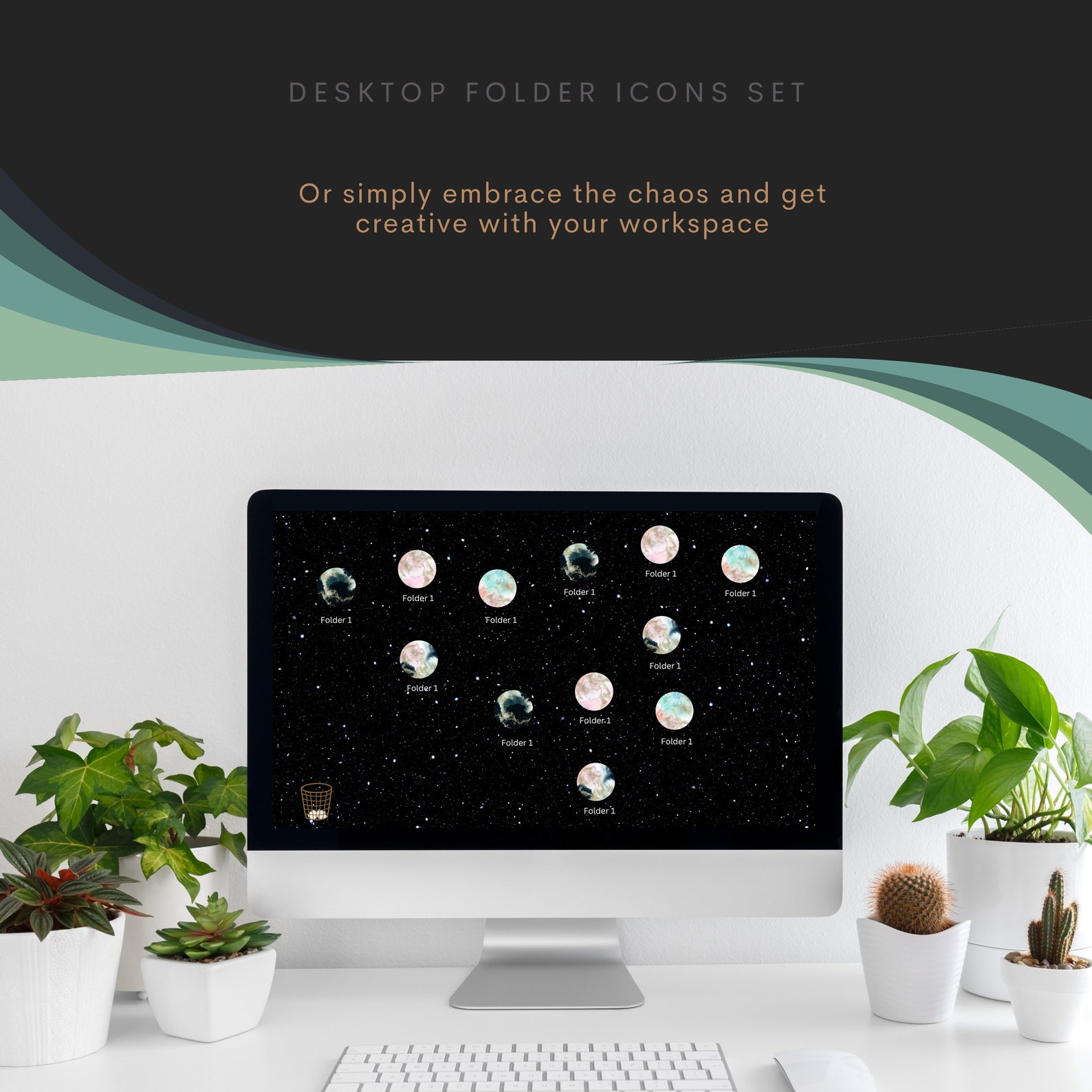 Desktop Folders & File Icons - Bundle Pack of 34 Icons, Desktop Folder ...