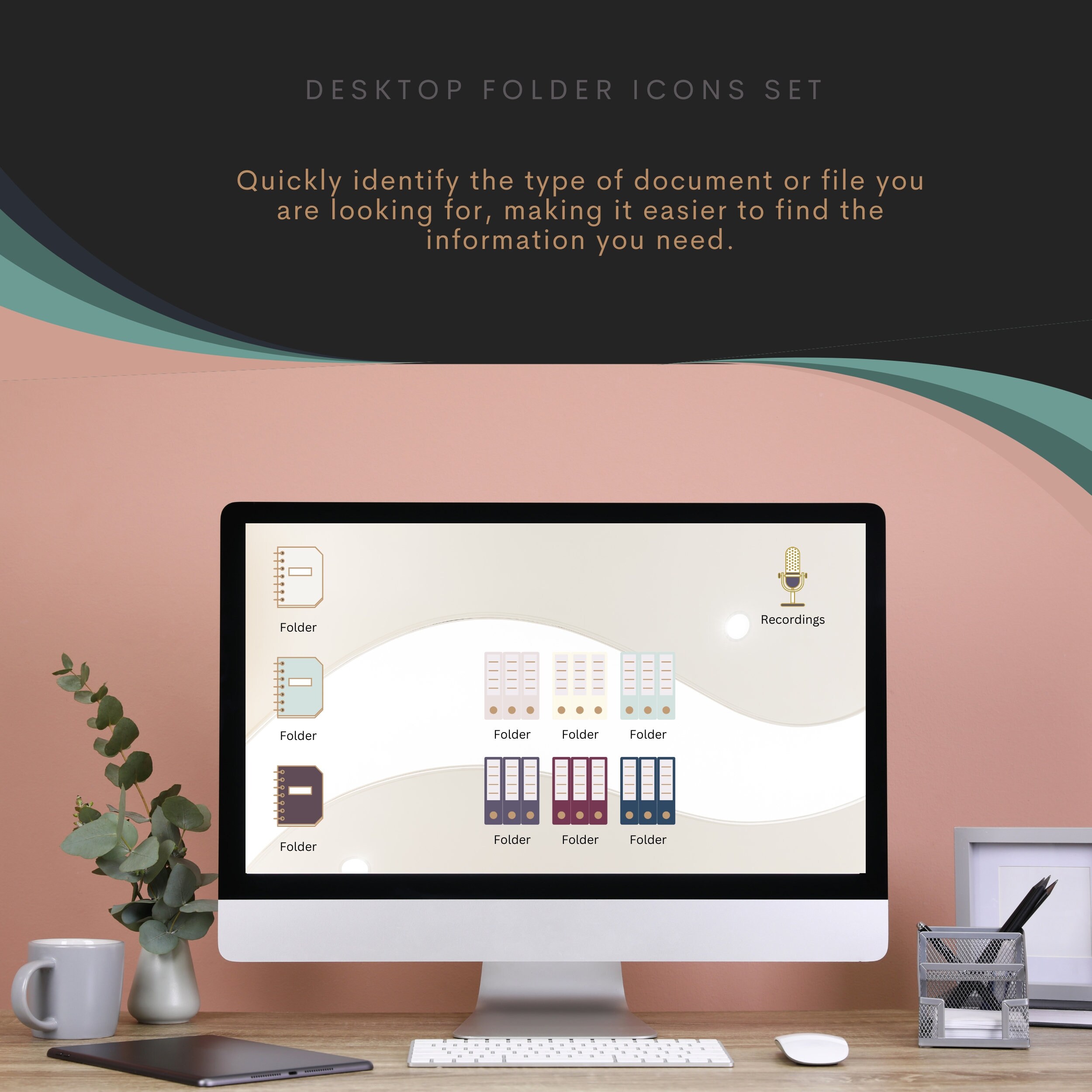 Windows Desktop Icon Pack Mac Icons Folders Desktop Organizer Windows ...