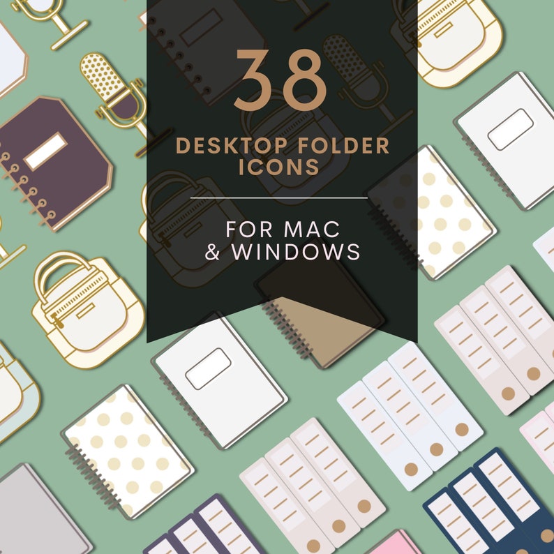 Windows Desktop Icon Pack Mac Icons Folders Desktop Organizer Windows ...