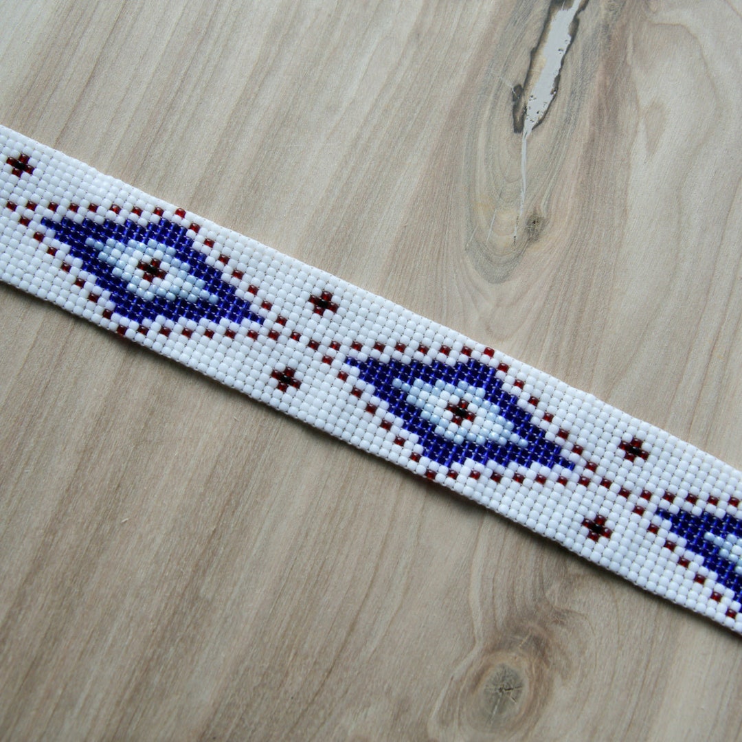Handmade Seed Bead Hatband - Etsy