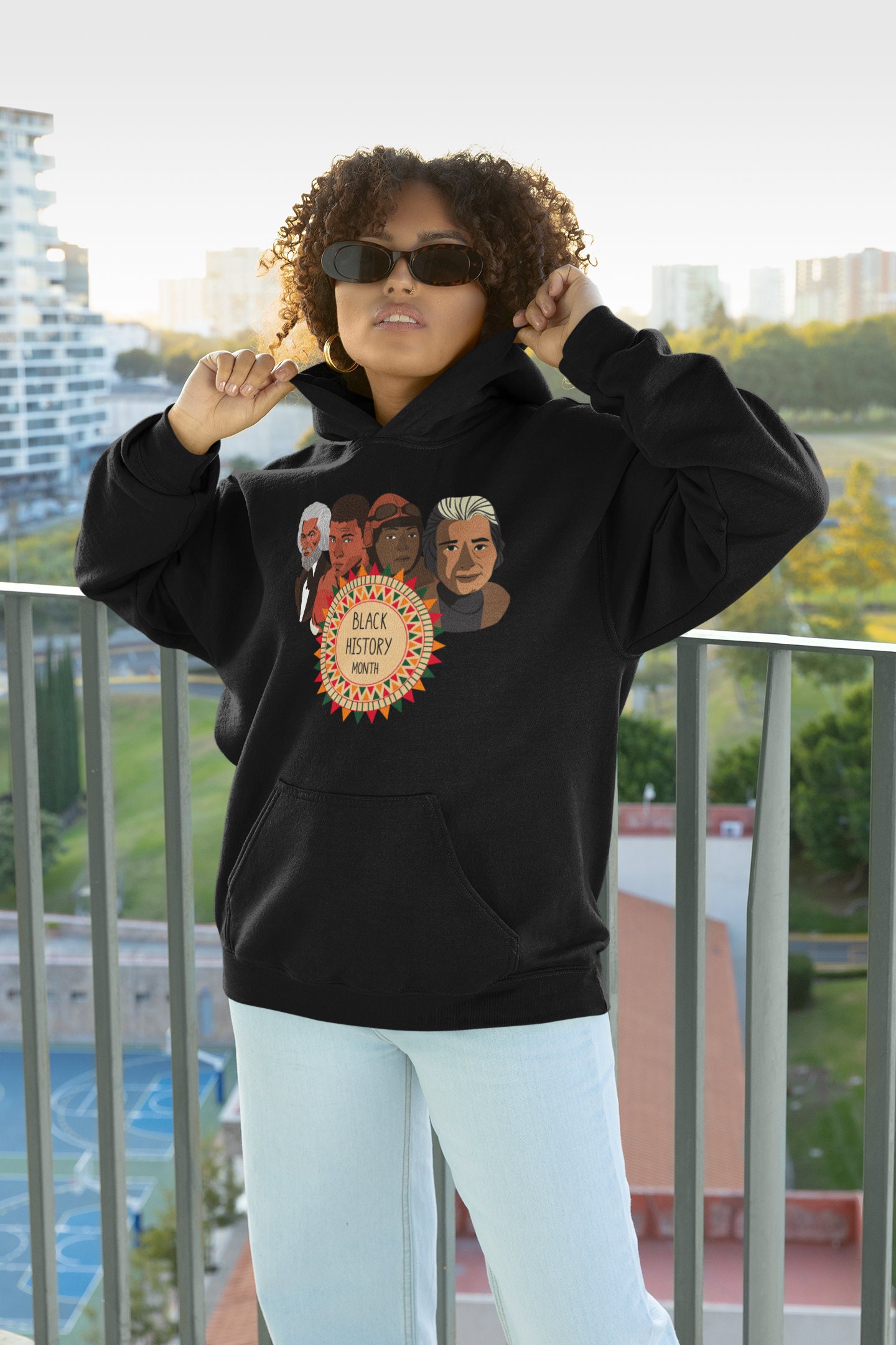 Black History Heroes Hoodie: Rosa Parks, Frederick Douglas, Bessie ...