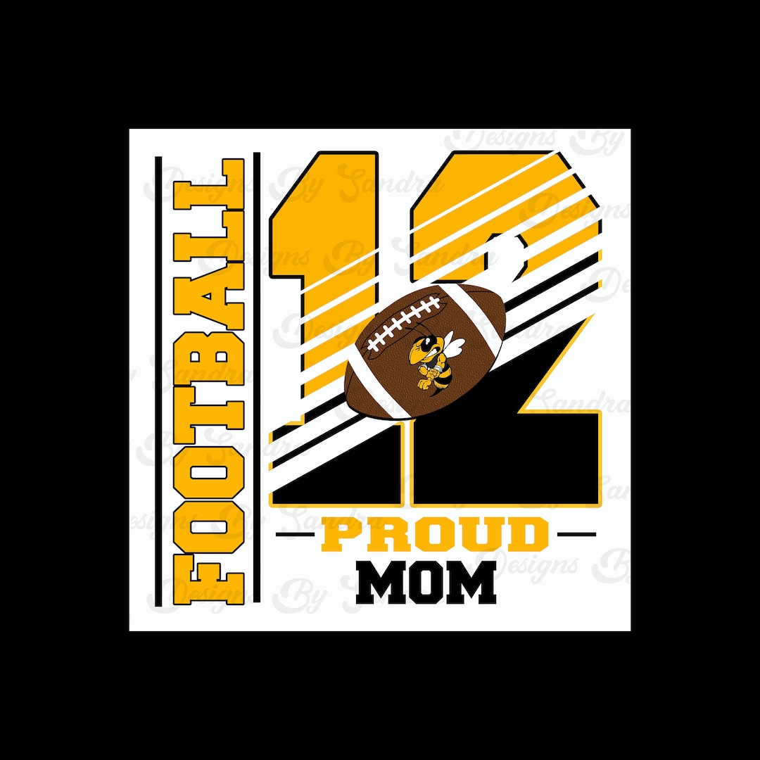 Custom Football Number, Made to Order Football Number Design ...