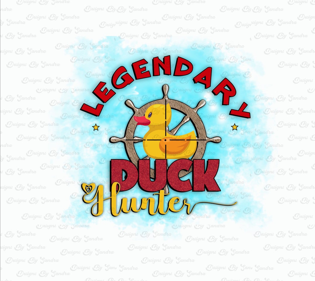 Legendary Duck Hunter Digital Design, Cruise Ship Rubber Duck Shirt ...