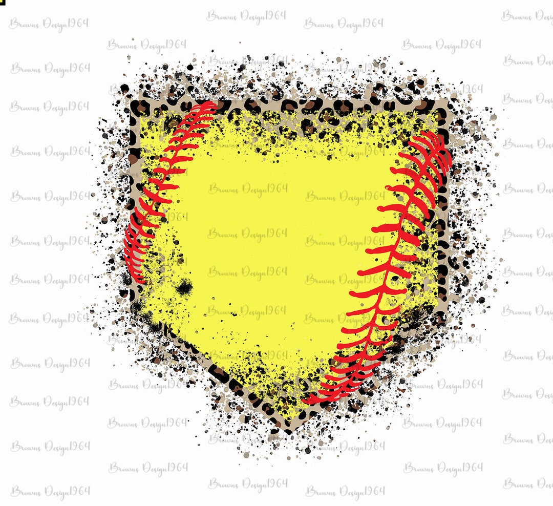 Softball Home Plate Png Softball Digital Png Digital Design - Etsy