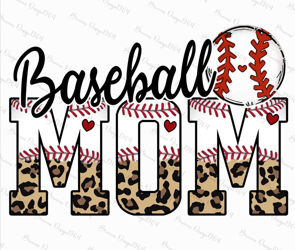 Baseball Mom PNG Baseball Mom Digital Print Png Baseball Mom - Etsy