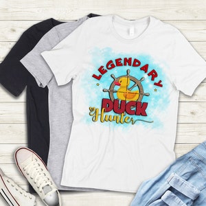 Legendary Duck Hunter Digital Design, Cruise Ship Rubber Duck Shirt ...