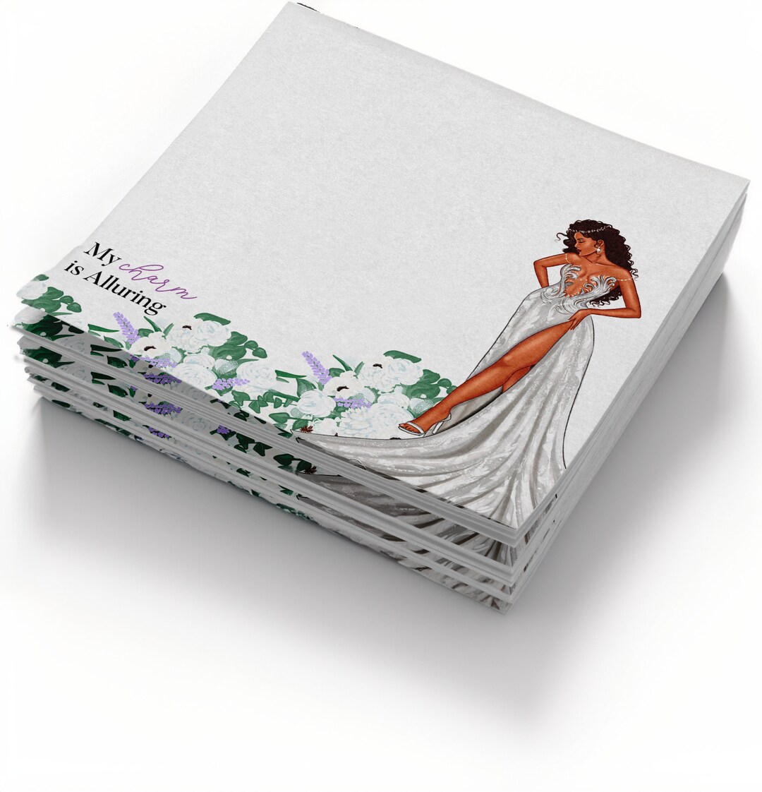 Bride Sticky Note, Gift for Bride, Bride to Be, Bridal Stationery ...