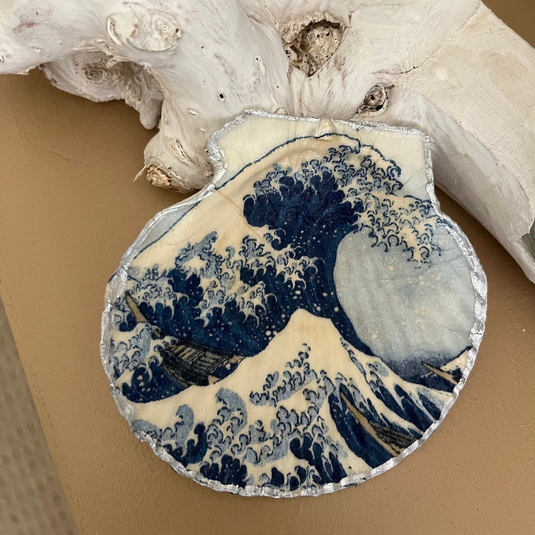 Wave Shell Jewelry Holder • Jewelry Display • Ring Holder • Ring Dish ...