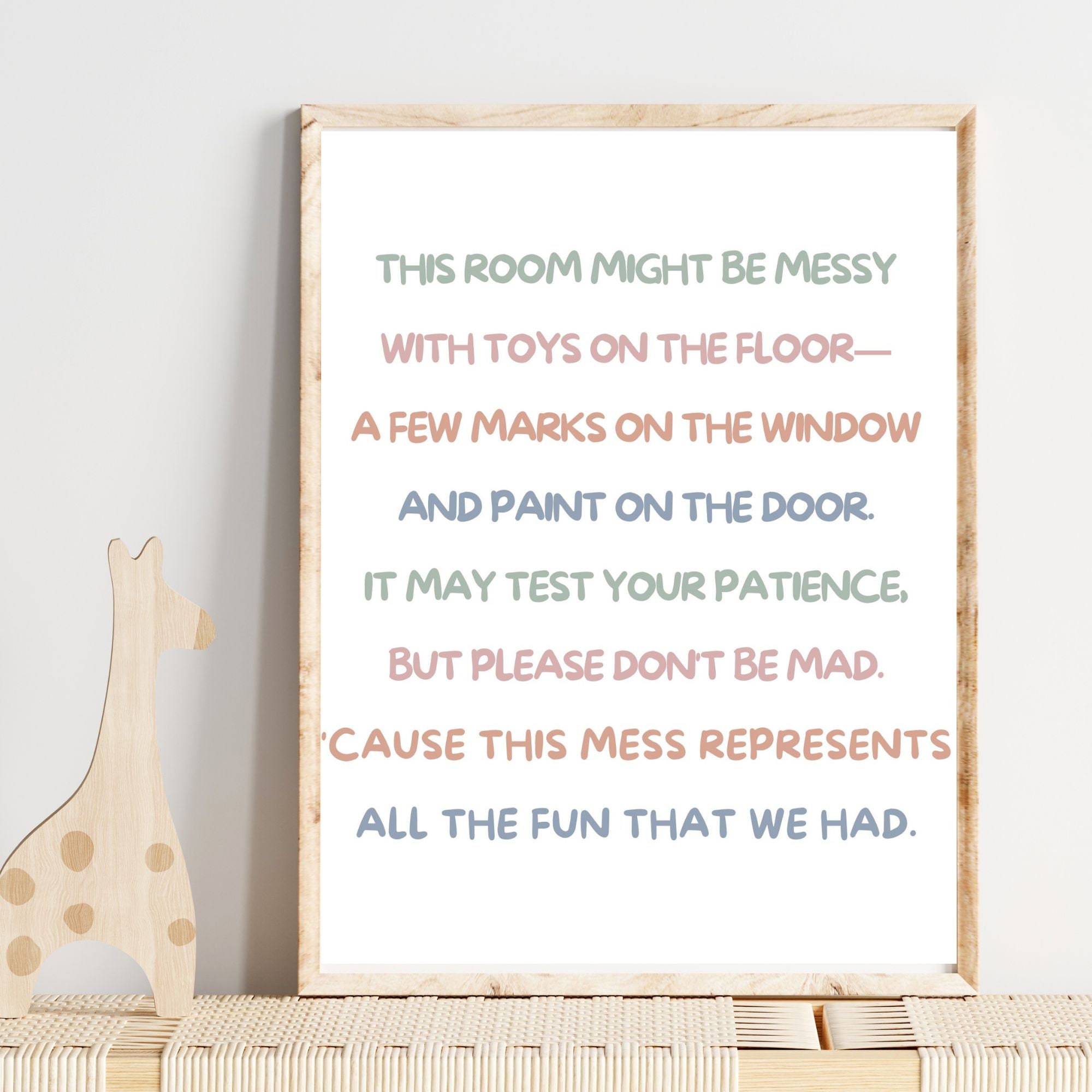 Printable Kids Room Sign, Play Room Wall Decor, Toy Room Wall Art ...