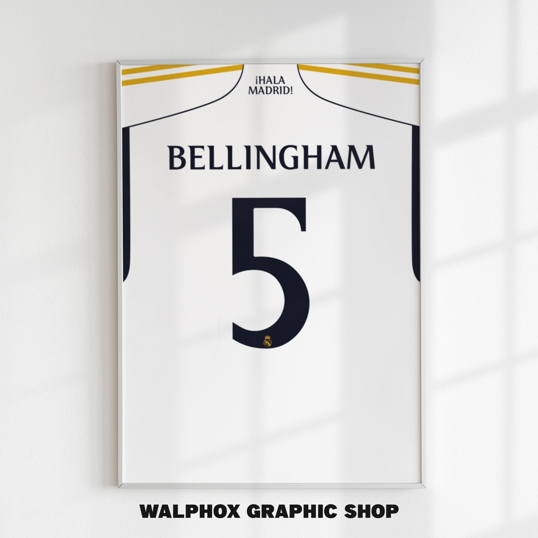 Jude Bellingham Kits, Bellingham Jersey, Bellingham Digital Print ...