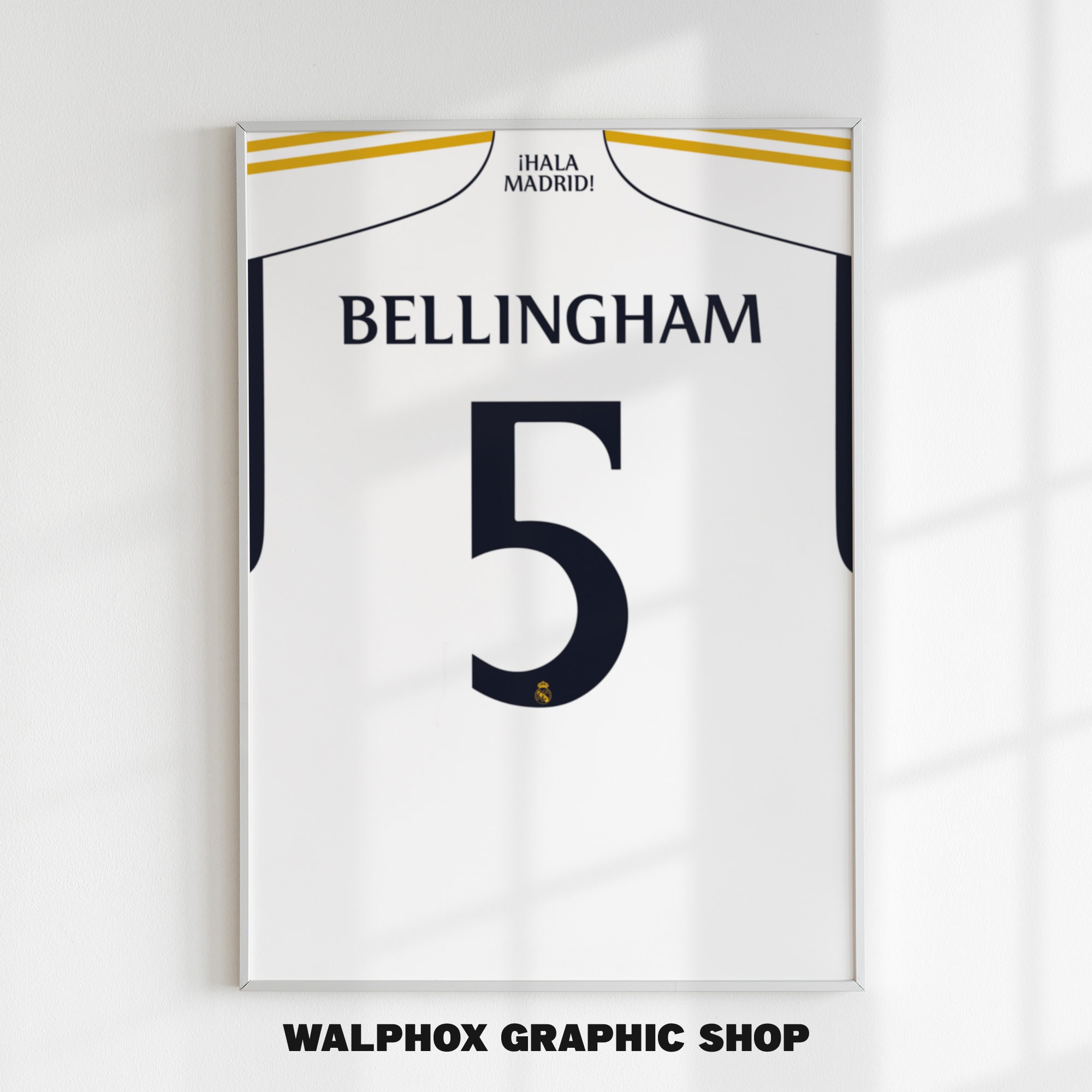 Jude Bellingham Kits, Bellingham Jersey, Bellingham Digital Print ...