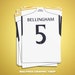Jude Bellingham Kits, Bellingham Jersey, Bellingham Digital Print ...