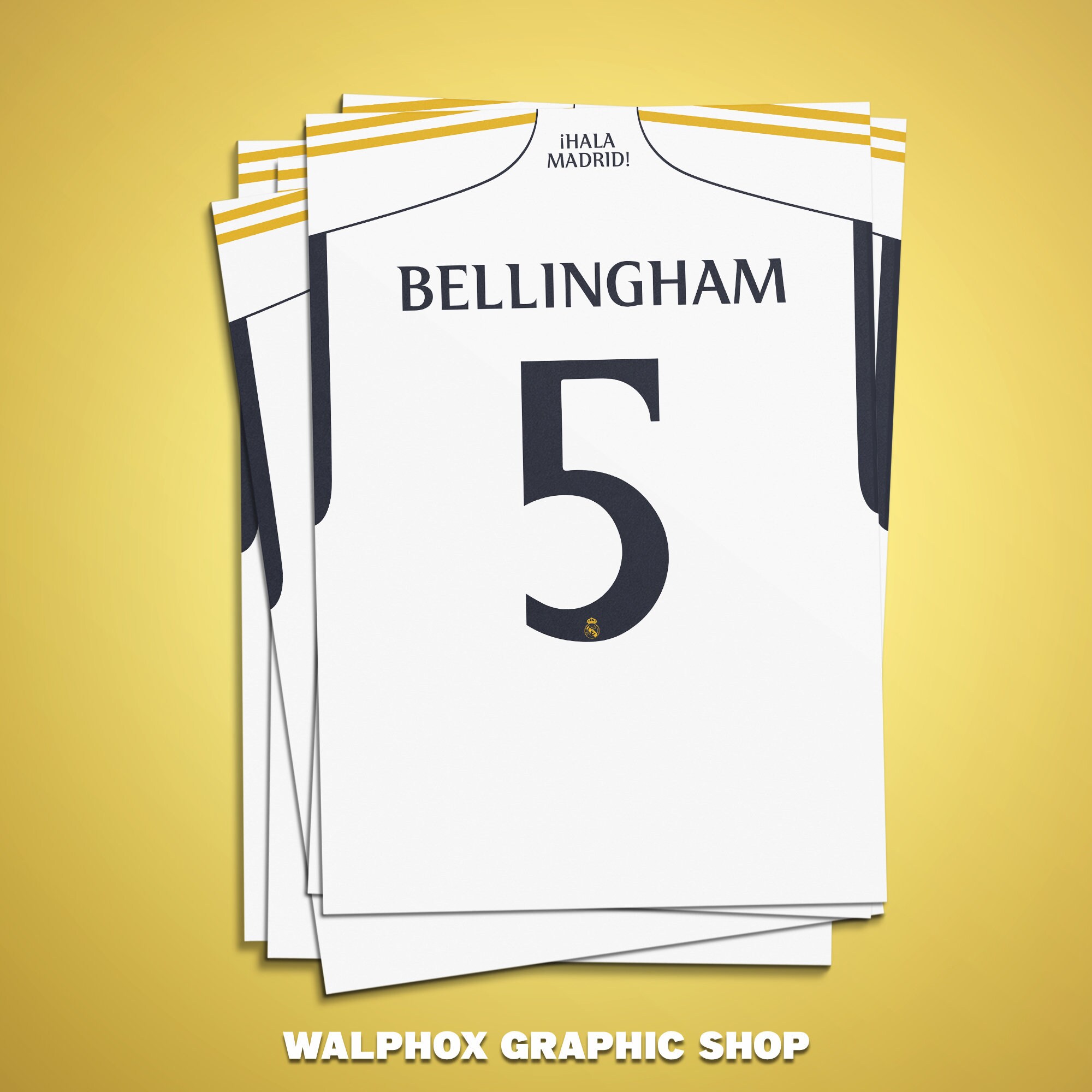 Jude Bellingham Kits, Bellingham Jersey, Bellingham Digital Print ...