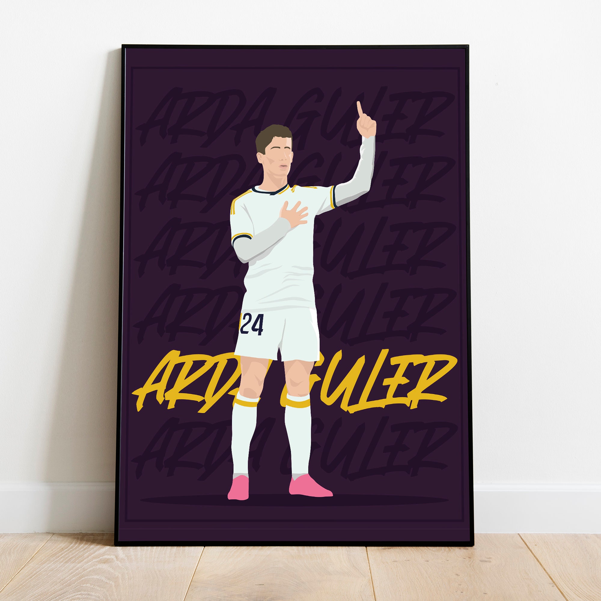 Arda Guler Iconic Goal Celebration in Real Madrid, Santiago Bernabeu ...