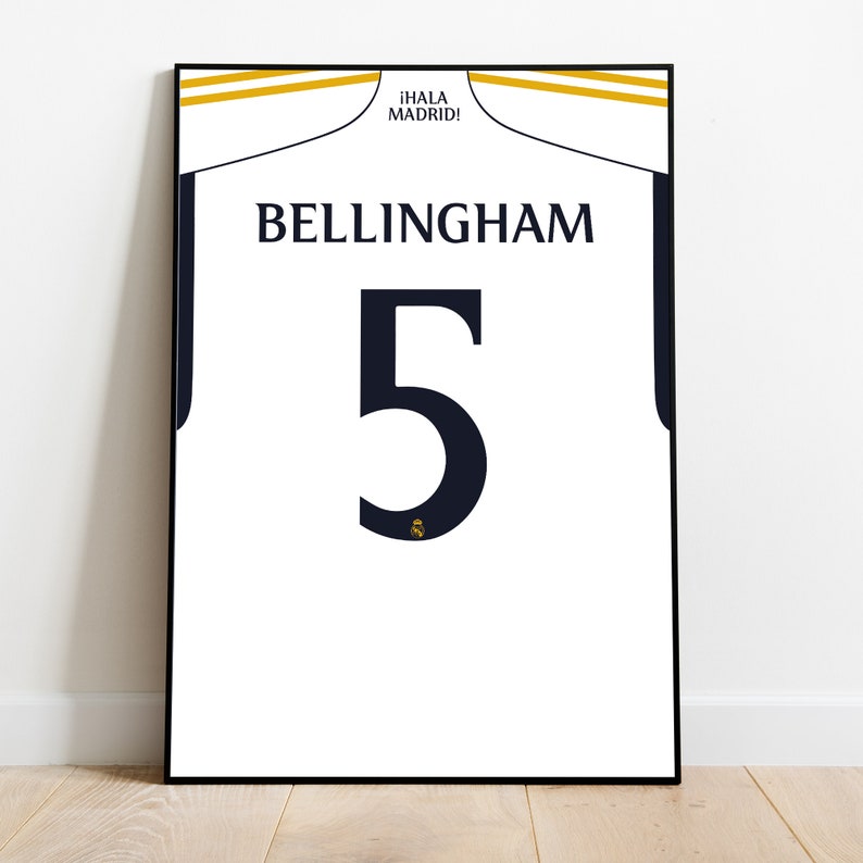 Jude Bellingham Kits, Bellingham Jersey, Bellingham Digital Print ...