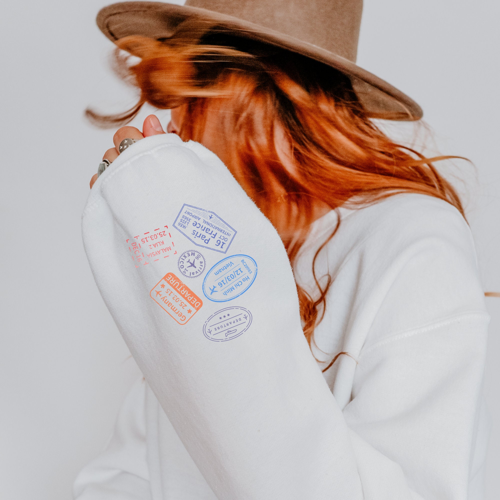 All You Need is A Passport Crewneck, Travel Sweatshirt, Wanderlust ...