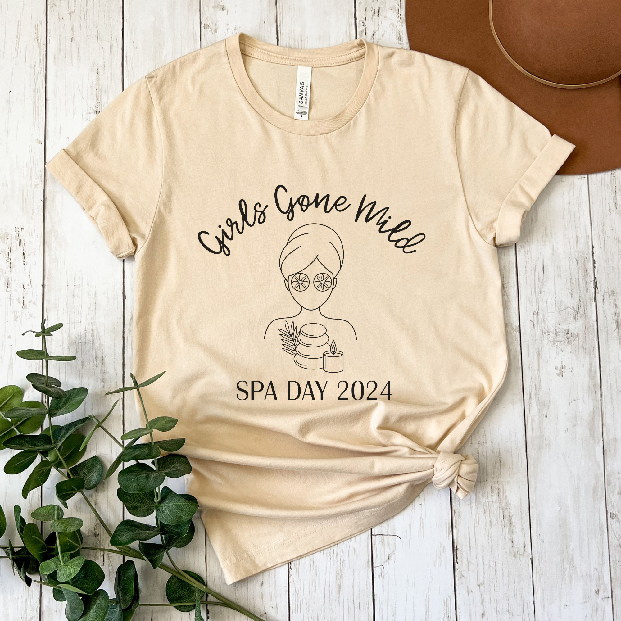 Girls Gone Mild Tee, Spa Day 2024 Shirt, Spa Weekend, Girls Weekend Tee ...