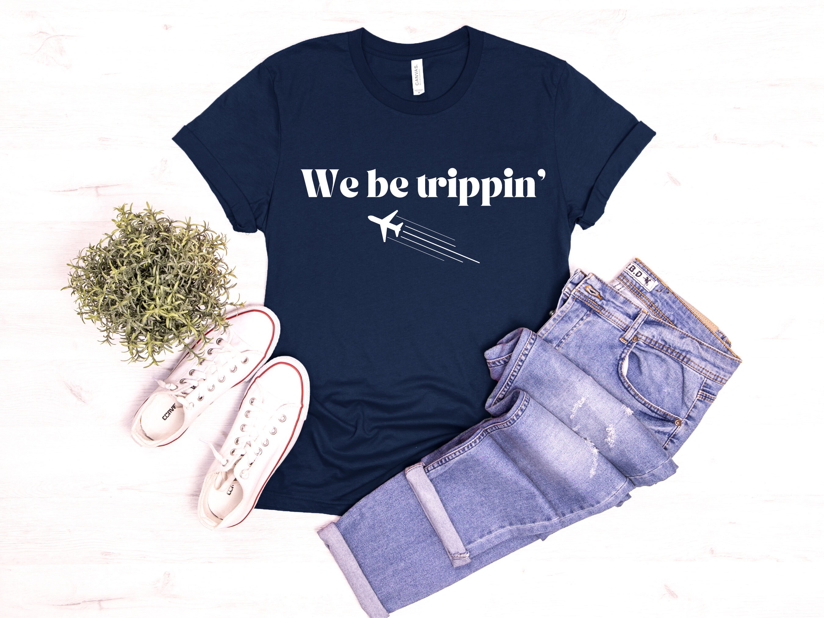 Travel T-shirt, Vacation Shirt, Group Travel Shirt, We Be Trippin' T ...