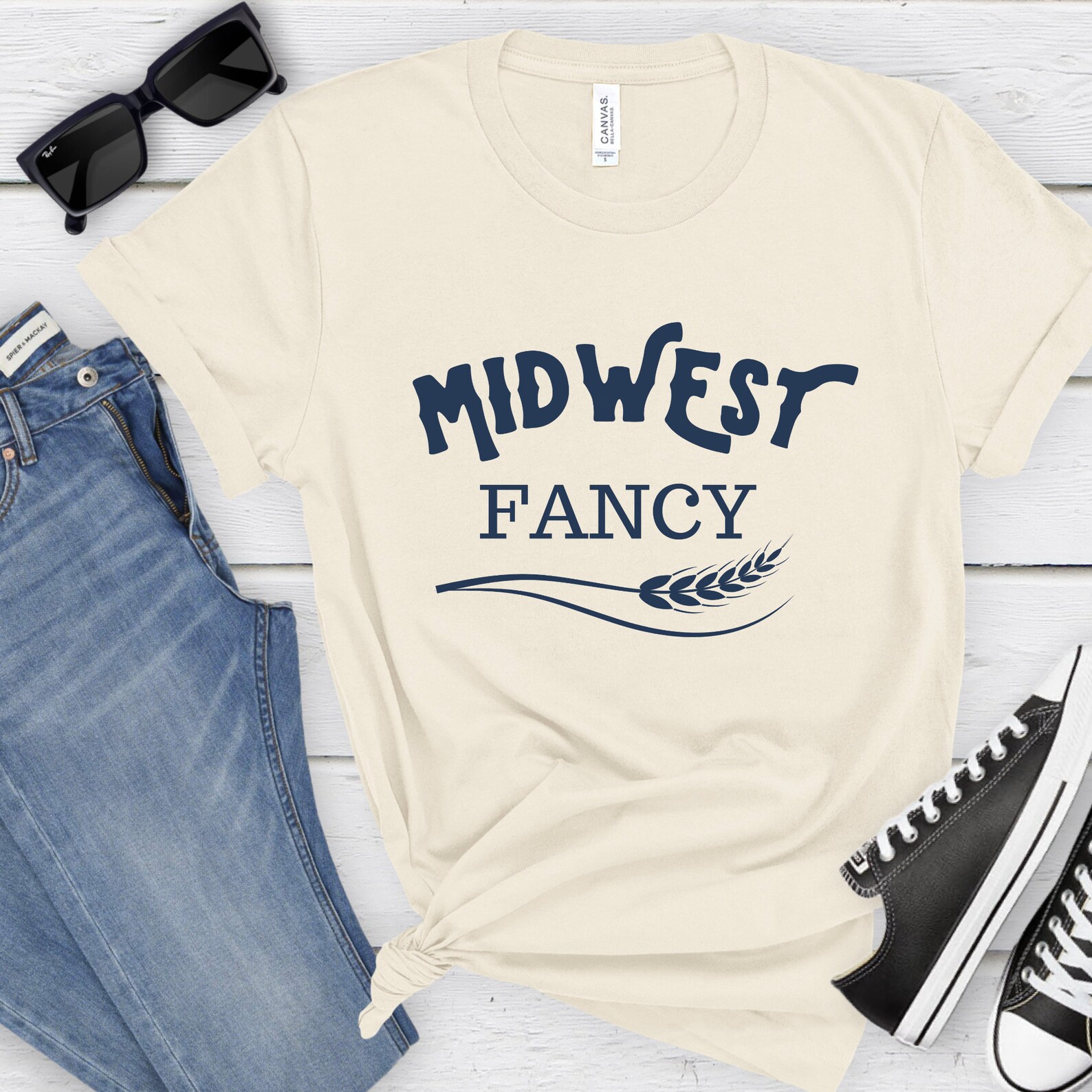 Midwest Fancy Shirt, Midwest is Best, Midwest Nice, Midwestern, Ope ...
